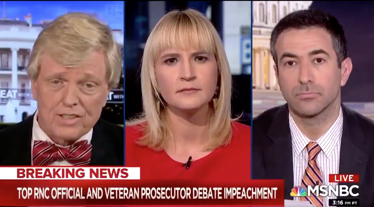 MSNBC Host and Liberal Guest Snap on Trump Supporter: 'I Guess You ...