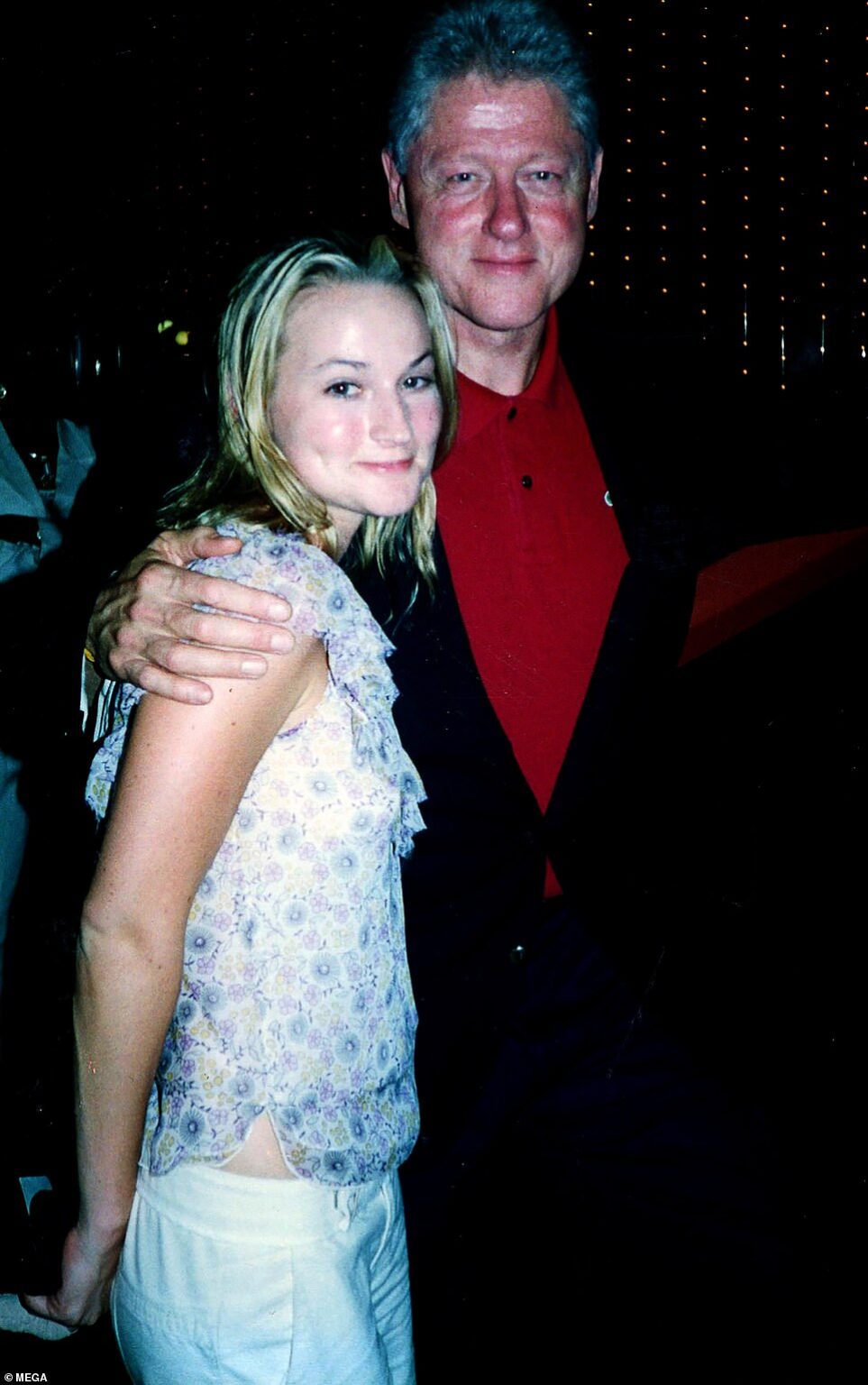 Never-Before-Seen Photos Emerge of Bill Clinton Getting Massage from ...